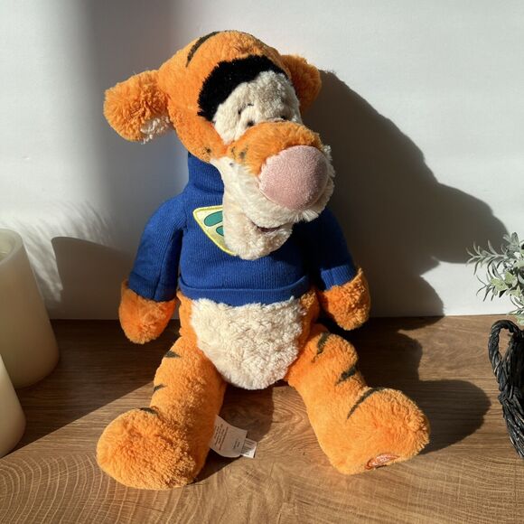 Disney | Toys | Disney Store 8 Tigger Plush Question Mark Sweater ...